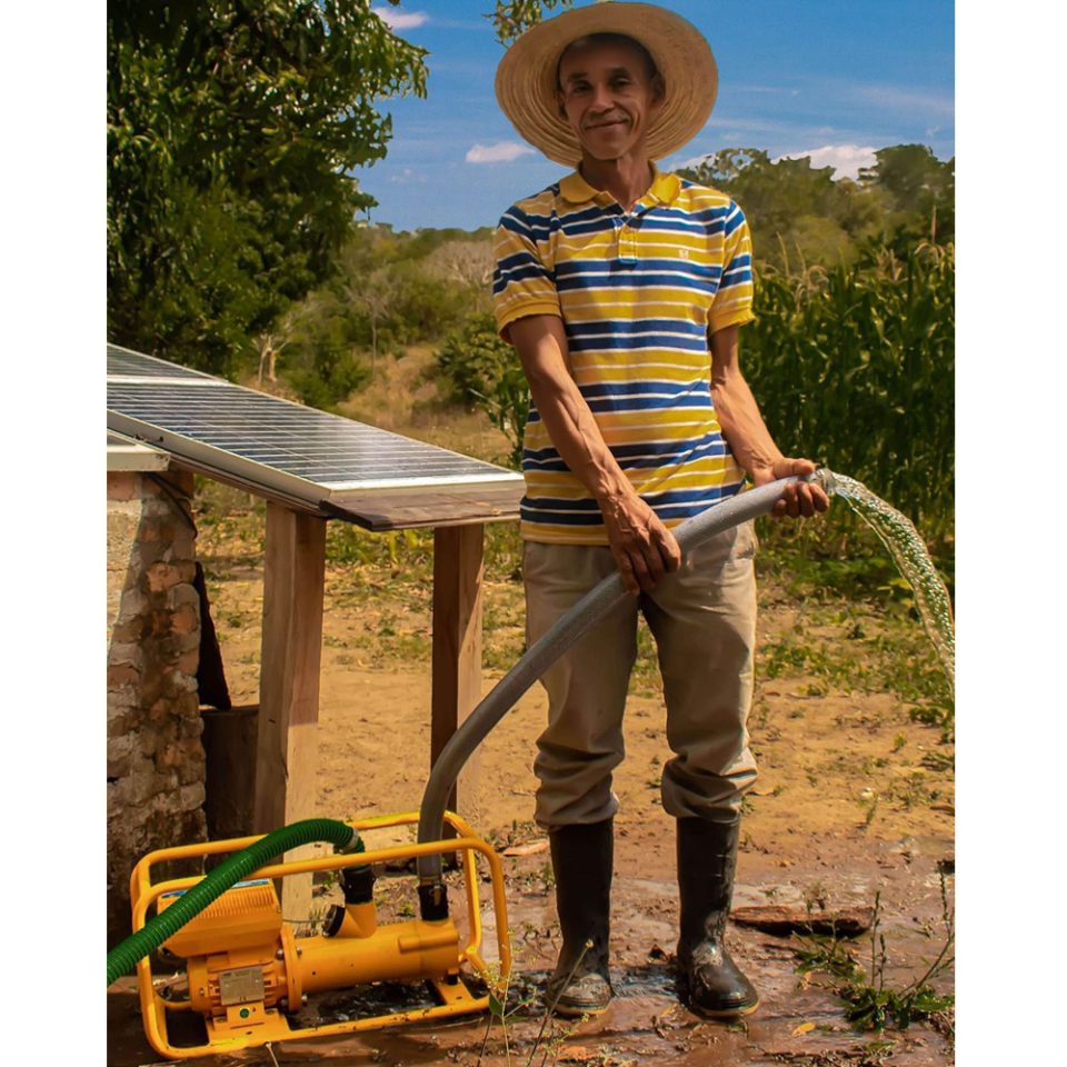 Bomba de Agua Solar ENNOS 0,5Hp Sunlight Pump - Heliplast