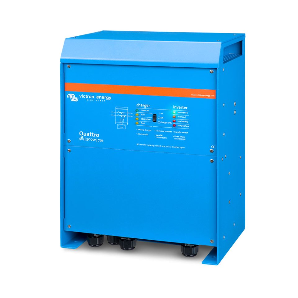 Inversor Quattro 12/3000/120-50/50 - Heliplast